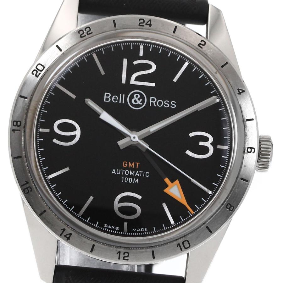 ベル&ロス Bell＆Ross BR123-93 ヴィンテージ GMT デイト 自動巻き メンズ _872783 : CLOSER Yahoo!ショップ - 通販 - Yahoo!ショッピング