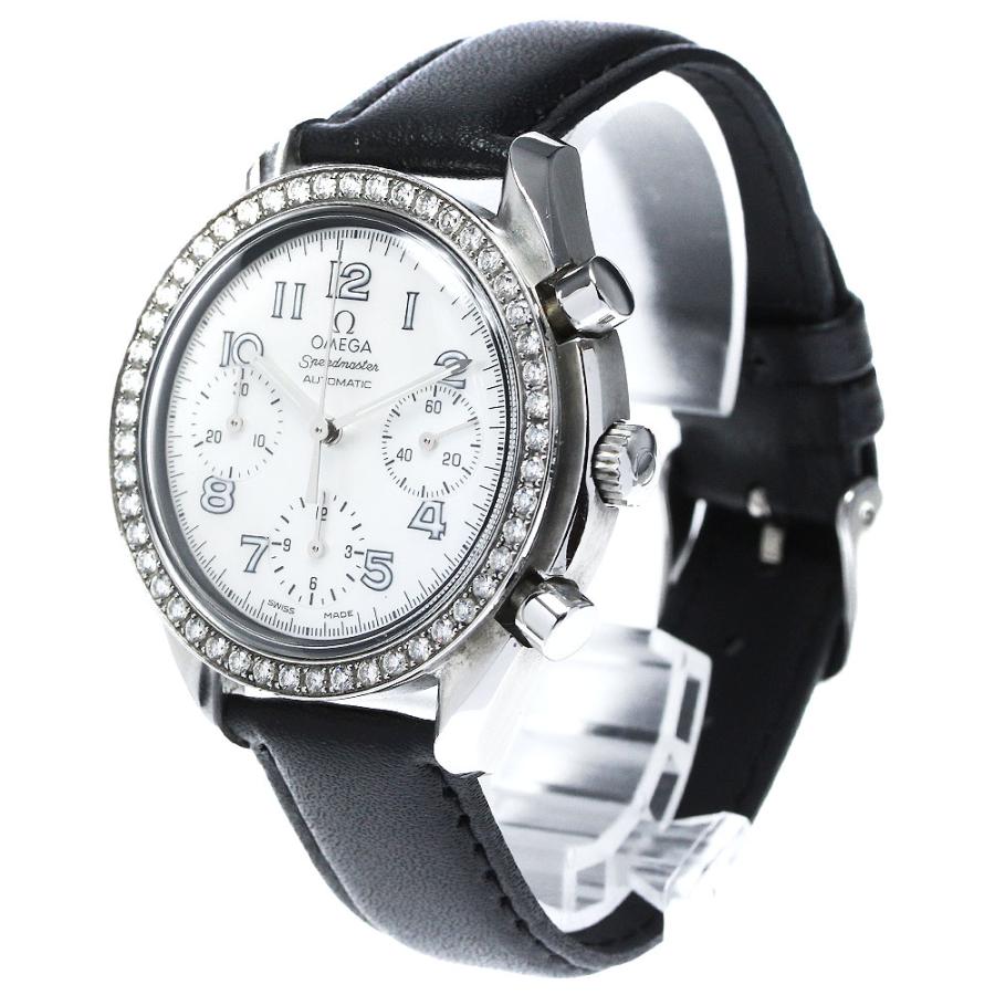OMEGA オメガ 3815.70.36 スピードマスター ダイヤベゼル 自動巻き メンズ _872833 : CLOSER Yahoo ...