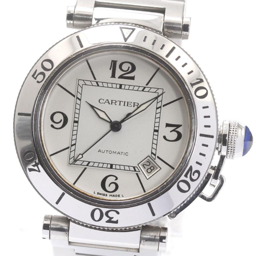Cartier カルティエ CARTIER W31080M7 パシャ シータイマー デイト 自動巻き メンズ _872915 : CLOSER Yahoo!ショップ - 通販 - Yahoo ...