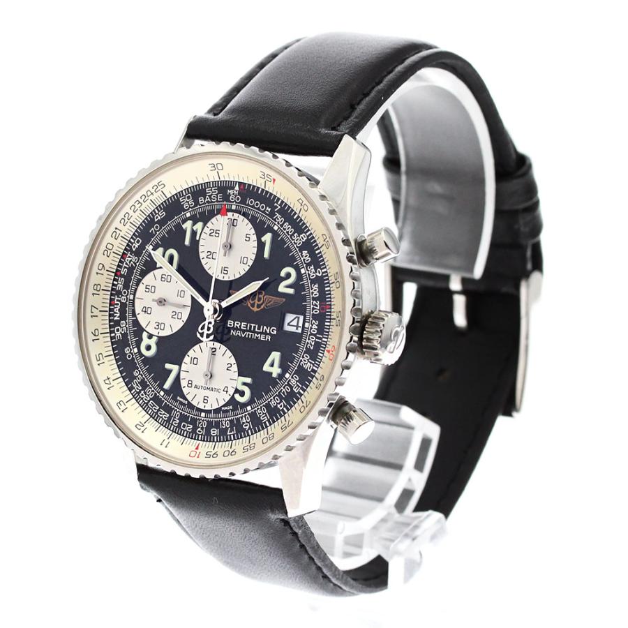 ブライトリング BREITLING A13322 ナビタイマー クロノグラフ デイト 自動巻き メンズ 保証書付き_873202 ...