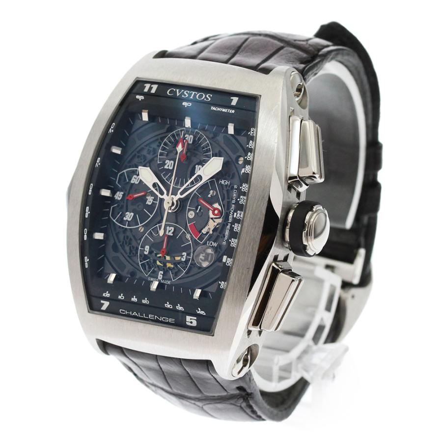 CVSTOS クストス CVT-CHR2-CARBON-GREYST チャレンジクロノ2 カーボン クロノグラフ パワーリザーブ 自動巻き メンズ _873274 : CLOSER Yahoo ...