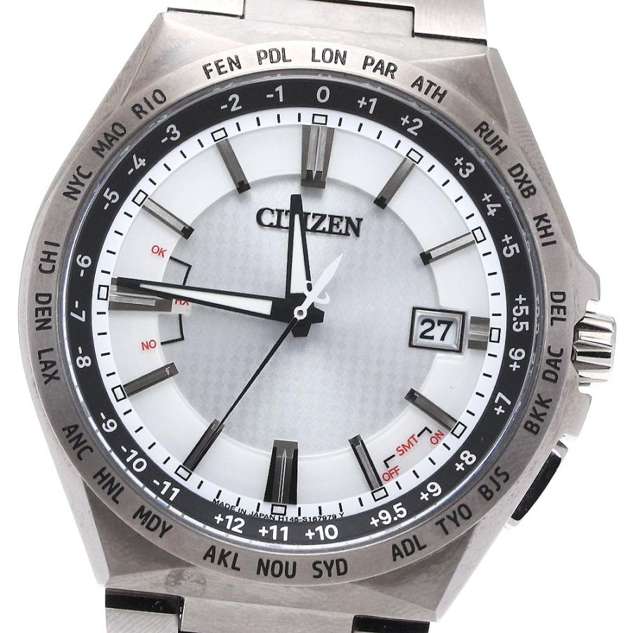 CITIZEN（シチズン） CITIZEN CB0210-54A アテッサ アクトライ デイト ソーラー電波 メンズ 美品 _873331 : CLOSER Yahoo!ショップ - 通販 ...