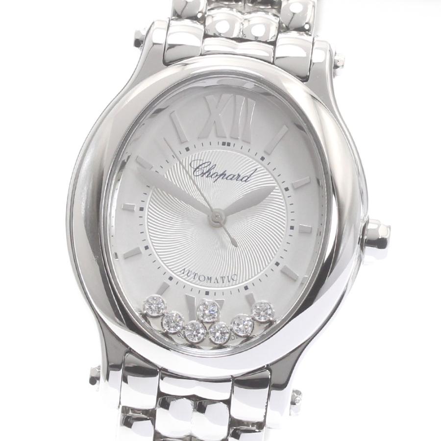 Chopard ショパール 278602-3002 ハッピー スポーツ オーバル 7Pダイヤ 自動巻き レディース 箱・保証書付き_873359 : CLOSER Yahoo!ショップ ...
