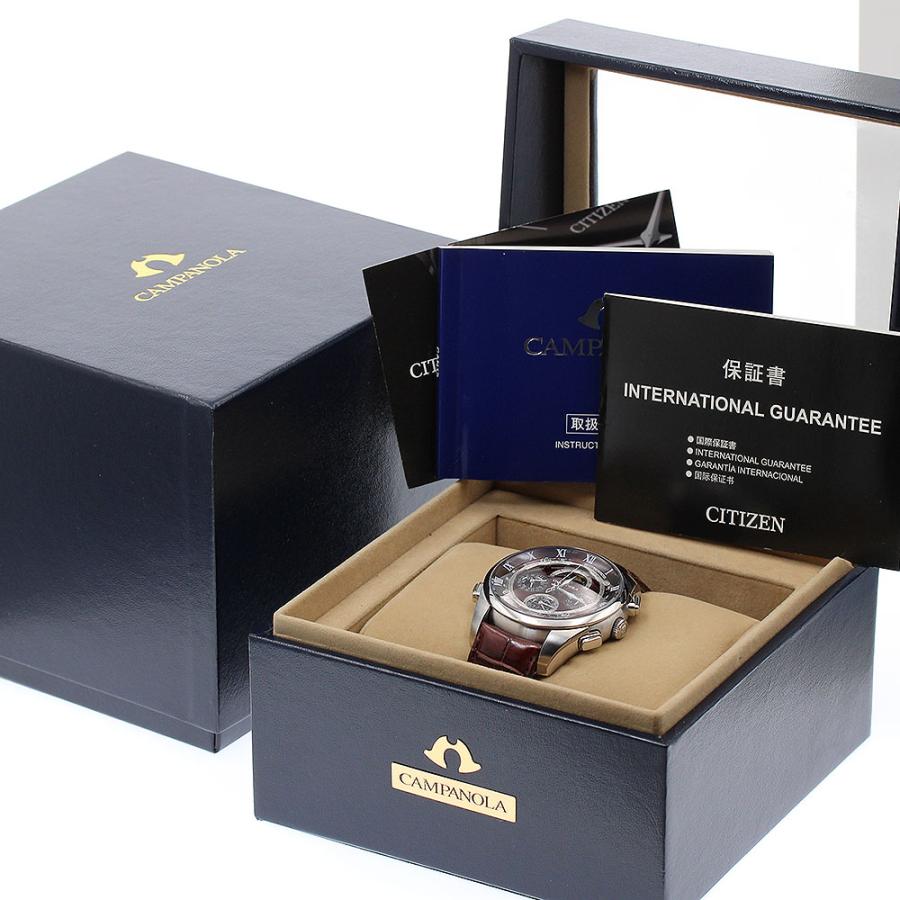 CITIZEN（シチズン） CITIZEN CTR57-1001/6772-T007902 カンパノラ 深緋(こきあけ) グランドコンプリケーション クォーツ メンズ 箱・保証書付 ...