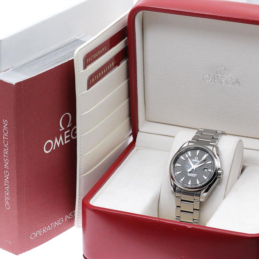 OMEGA オメガ 231.10.39.61.06.001 シーマスター アクアテラ デイト クォーツ メンズ 良品 箱・保証書付き ...