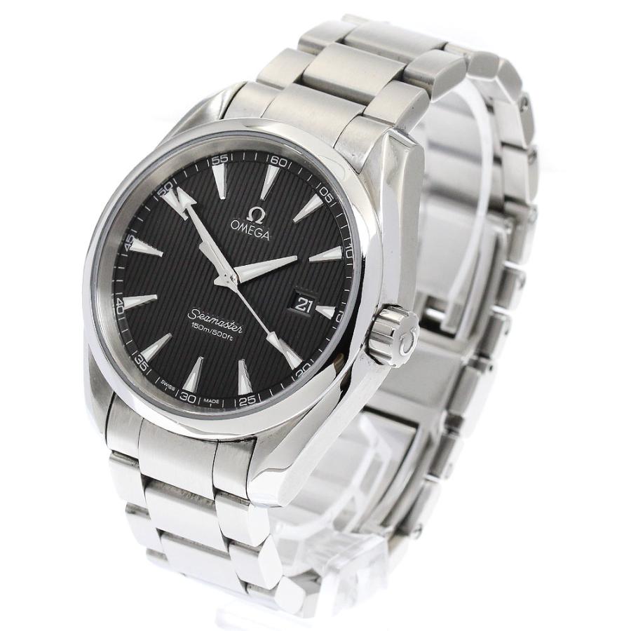 OMEGA オメガ 231.10.39.61.06.001 シーマスター アクアテラ デイト クォーツ メンズ 良品 箱・保証書付き ...