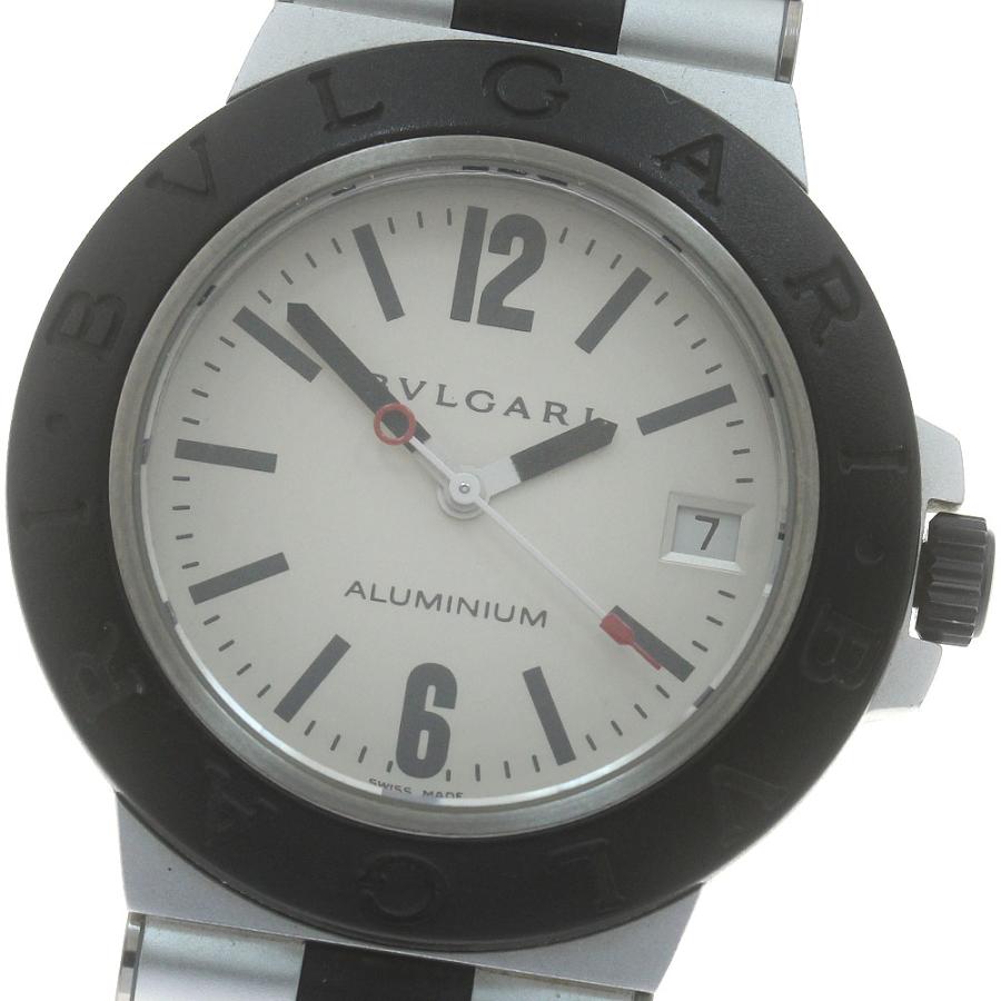 BVLGARI ブルガリ AL38TA アルミニウム デイト 自動巻き メンズ _874352 : CLOSER Yahoo!ショップ - 通販 - Yahoo!ショッピング