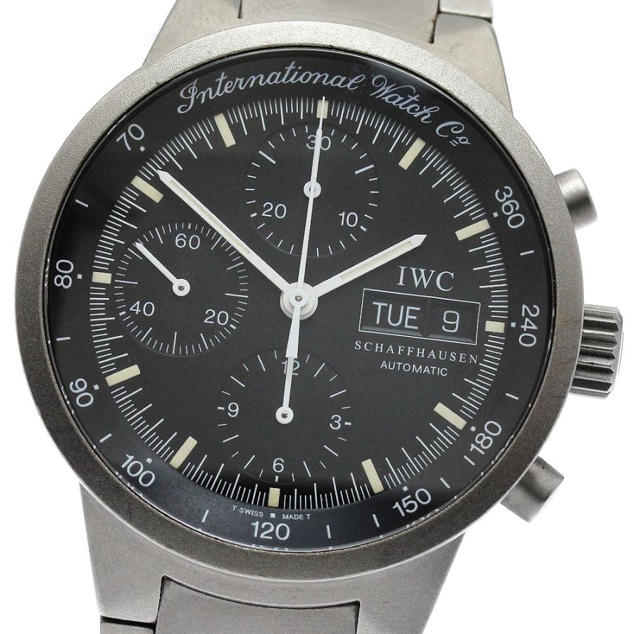 IWC SCHAFFHAUSEN IW370703 GST クロノグラフ 自動巻き メンズ _874369 : CLOSER Yahoo ...