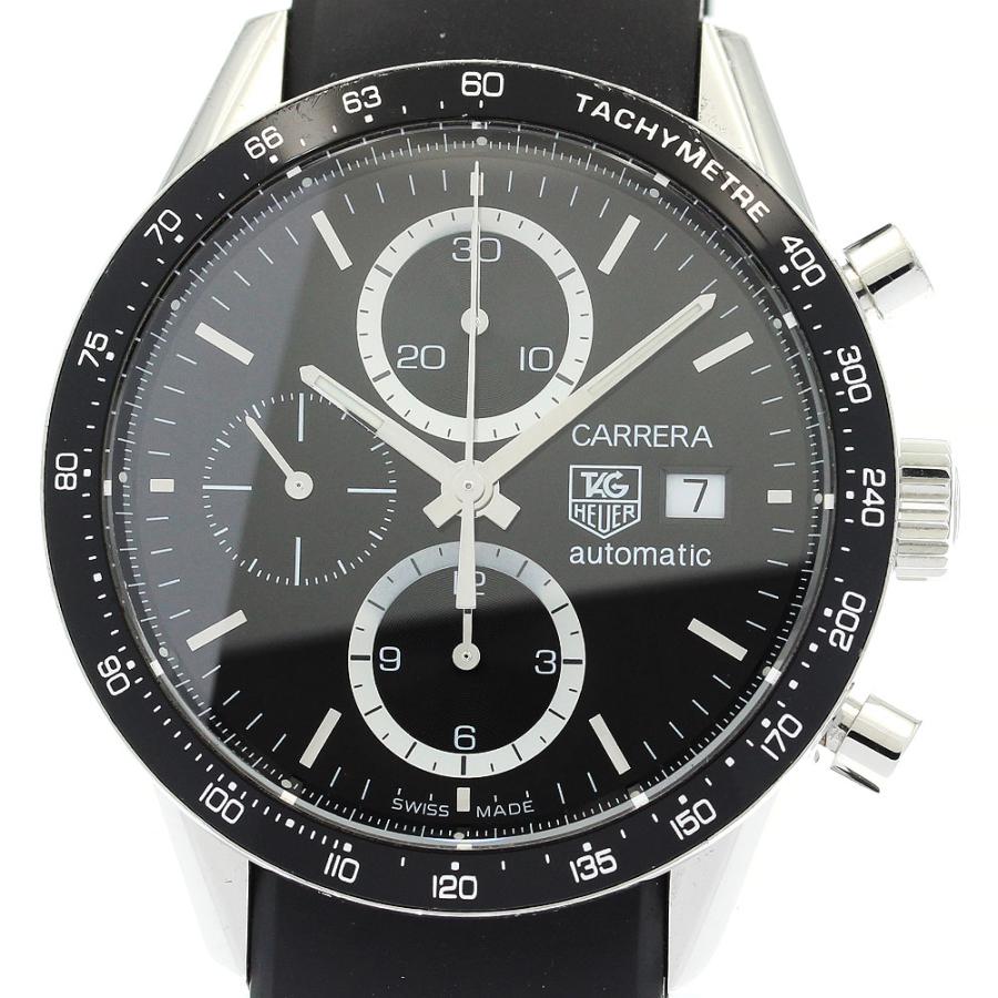TAG HEUER タグホイヤー CV2010-3 カレラ クロノグラフ 自動巻き メンズ _874384 : CLOSER Yahoo!ショップ - 通販 - Yahoo!ショッピング