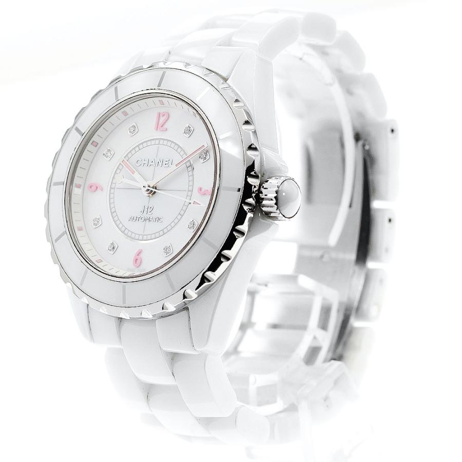 CHANEL シャネル H4864 J12 ピンクライト 8Pダイヤ 自動巻き メンズ _874595 : CLOSER Yahoo!ショップ - 通販 - Yahoo!ショッピング