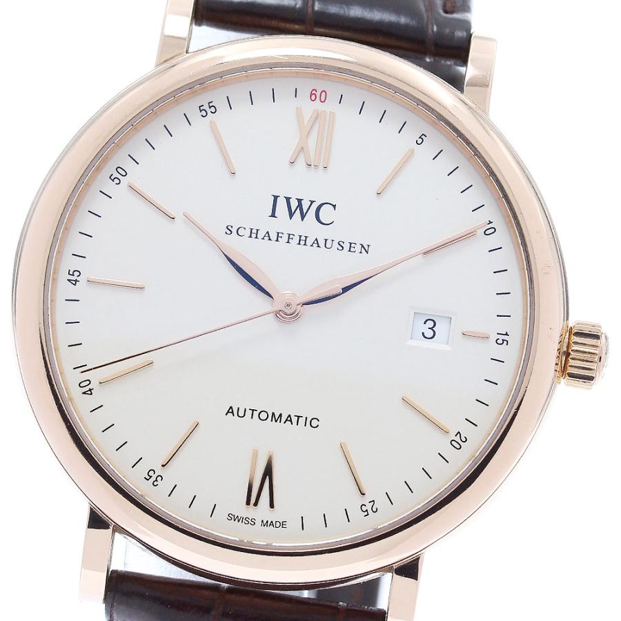IWC SCHAFFHAUSEN IW356504 ポートフィノ K18PG デイト 自動巻き メンズ _874831 : CLOSER ...