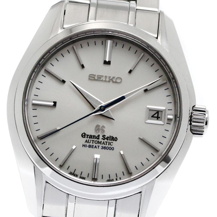 SEIKO セイコー SBGH001/9S85-00A0 グランドセイコー メカニカル ハイビート36000 デイト 自動巻き メンズ 良品 ...