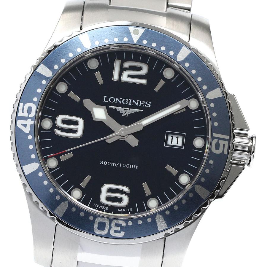 LONGINES ロンジン L3.640.4 ハイドロ コンクエスト クォーツ メンズ _875528 : CLOSER Yahoo!ショップ - 通販 - Yahoo!ショッピング