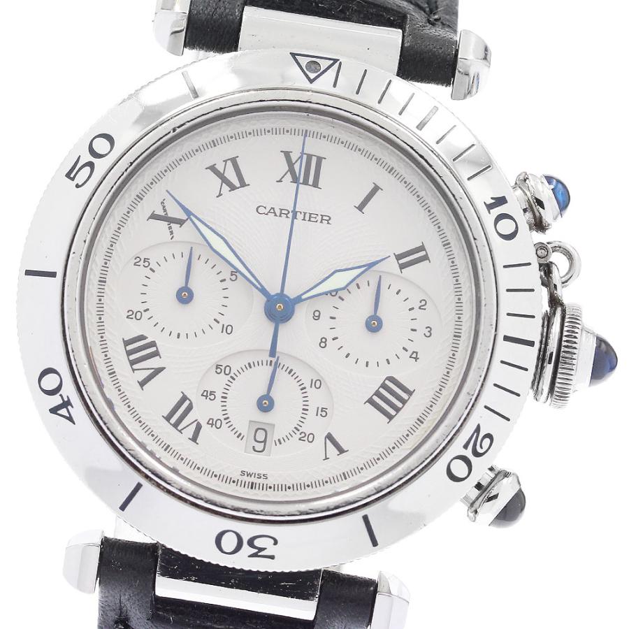 Cartier カルティエ CARTIER W31018H3 パシャ 38 クロノグラフ クォーツ メンズ _875580 : CLOSER Yahoo!ショップ - 通販 - Yahoo ...