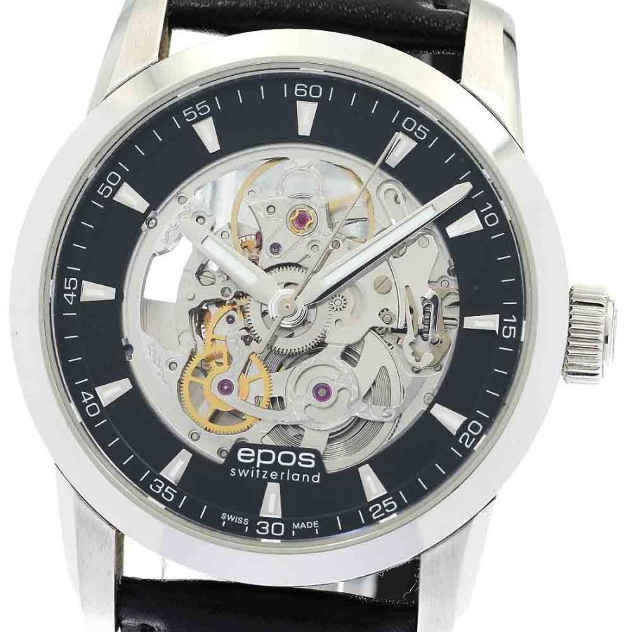 エポス EPOS 3423SKBK エモーション スケルトン 自動巻き メンズ 保証書付き_875653【ev20】 : CLOSER Yahoo!ショップ - 通販 - Yahoo!ショッピング