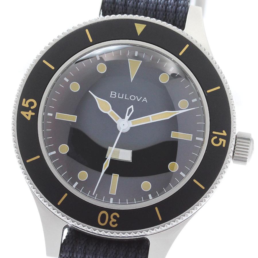 ブローバ BULOVA 98A266 アーカイブス シリーズ ミルシップ 自動巻き メンズ 極美品 箱付き_875784 : CLOSER ...