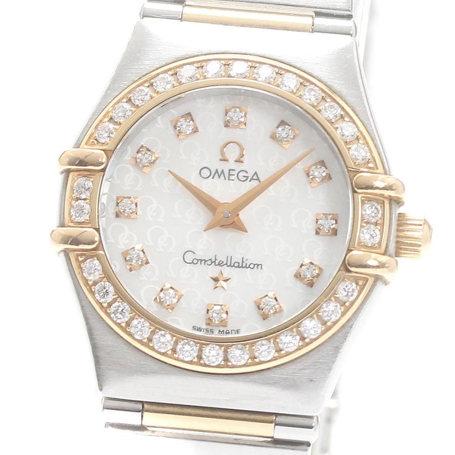 OMEGA オメガ 1360.75 コンステレーション ダイヤベゼル 12Pダイヤ クォーツ レディース _875805 : CLOSER ...