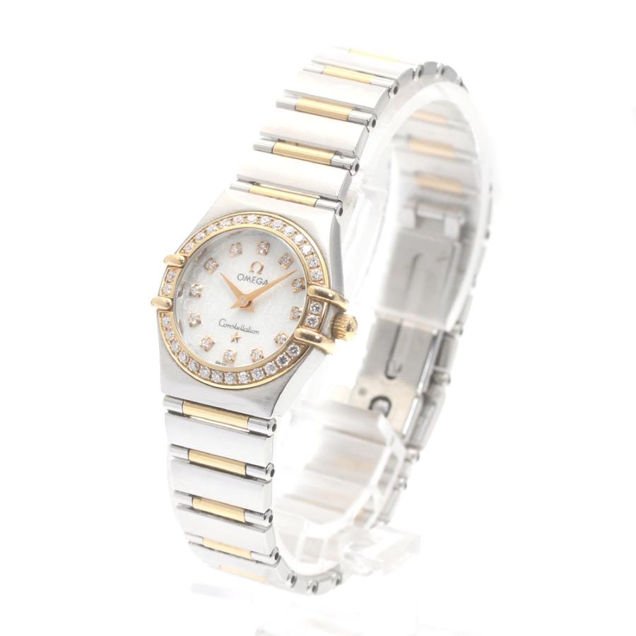 OMEGA オメガ 1360.75 コンステレーション ダイヤベゼル 12Pダイヤ クォーツ レディース _875805 : CLOSER ...