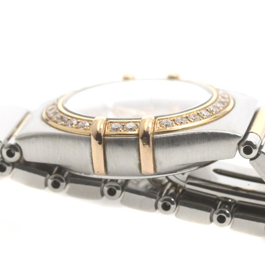 OMEGA オメガ 1360.75 コンステレーション ダイヤベゼル 12Pダイヤ クォーツ レディース _875805 : CLOSER ...