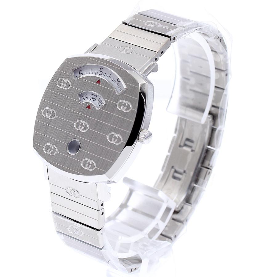 GUCCI グッチ 157.4/YA157401 グリップウォッチ デイト クォーツ メンズ 極美品 箱付き_875820 : CLOSER ...