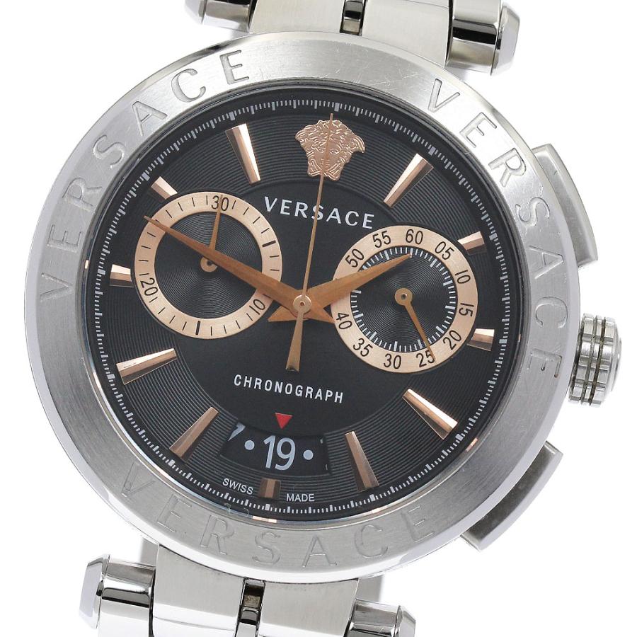 VERSACE（ヴェルサーチェ） ヴェルサーチ VERSACE VE1D01019 アイオン クロノグラフ クォーツ メンズ _875830【ev20】 : CLOSER Yahoo!ショップ ...