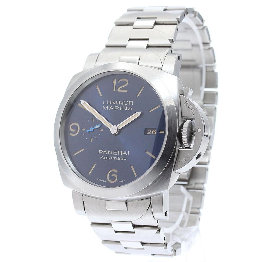 OFFICINE PANERAI パネライ PAM01058 ルミノール マリーナ デイト スモールセコンド 自動巻き メンズ 箱付き ...