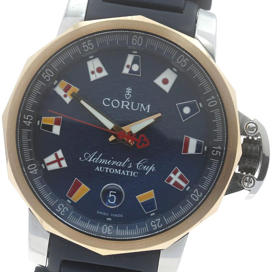 CORUM コルム 082.833.24 アドミラルズカップ トロフィー41 デイト 自動巻き メンズ 美品 箱・保証書付き_876418 : CLOSER Yahoo!ショップ - 通販 ...