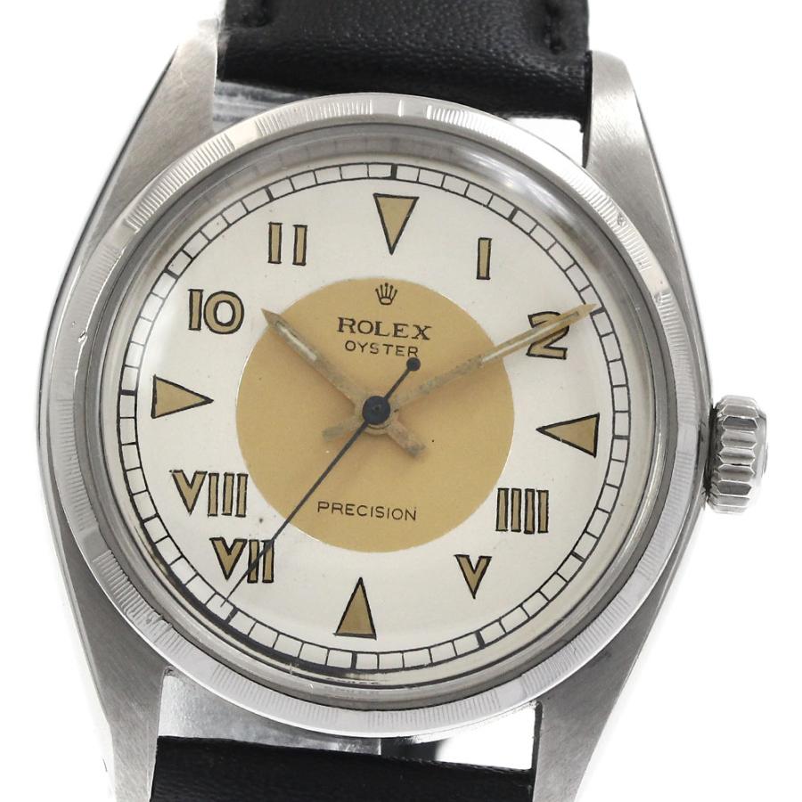 ROLEX（ロレックス） ROLEX 6426 リダンダイヤル cal.1210 手巻き メンズ _877078 : CLOSER Yahoo!ショップ - 通販 - Yahoo!ショッピング