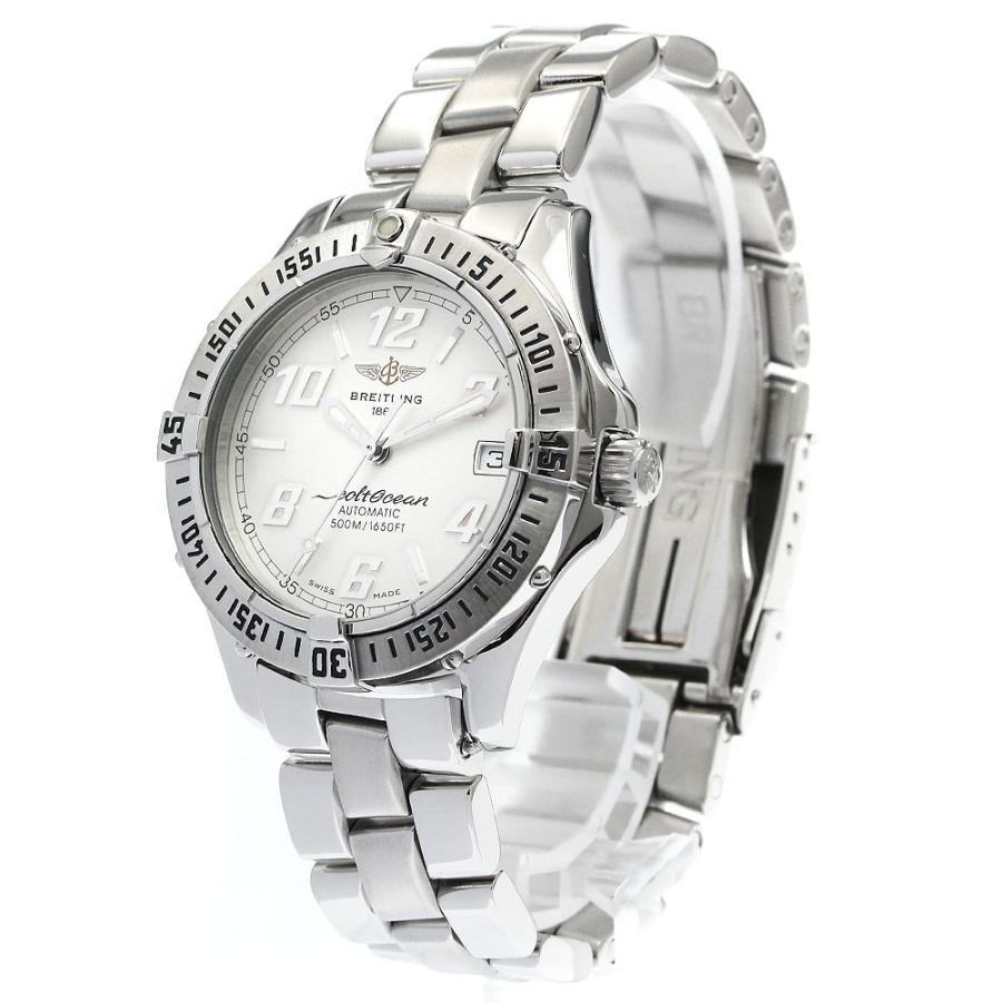 ブライトリング BREITLING A17050 コルトオーシャン デイト 自動巻き メンズ 美品 _877143 : CLOSER ...