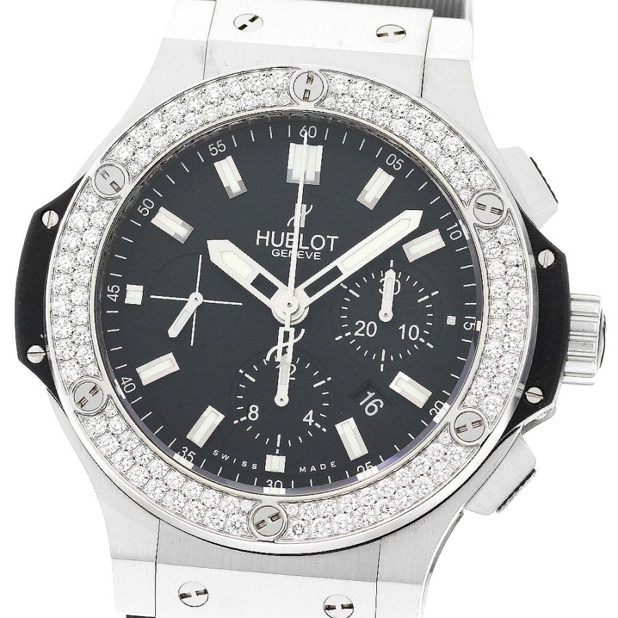 HUBLOT ウブロ 301.SX.1170.RX.1104 ビッグバン スチール ダイヤモンド クロノグラフ 自動巻き メンズ 美品 _877204 : CLOSER Yahoo!ショップ ...
