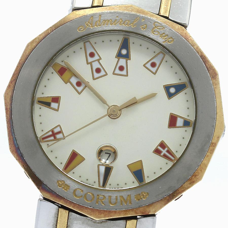 CORUM コルム 99.810.21V52B アドミラルズカップ デイト クォーツ メンズ _877280 : CLOSER Yahoo!ショップ - 通販 - Yahoo!ショッピング