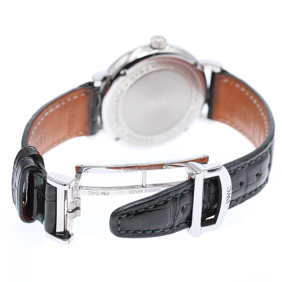 IWC SCHAFFHAUSEN IW357405 ポートフィノ オートマティック 34 12Pダイヤ 自動巻き レディース 保証書付き ...