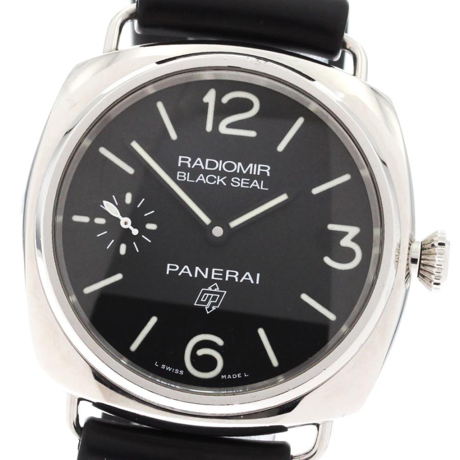 OFFICINE PANERAI パネライ PAM00754 ラジオミール ブラックシール スモールセコンド 手巻き メンズ _877777 ...