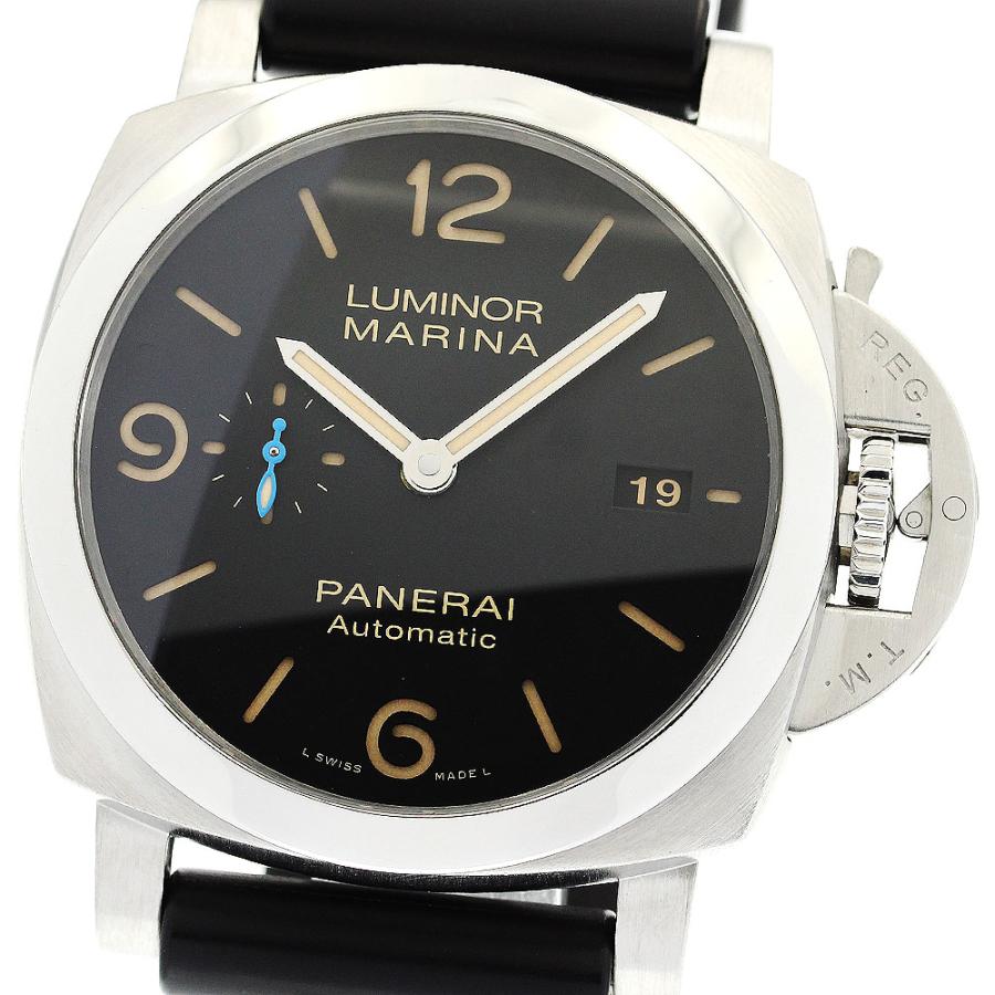 OFFICINE PANERAI パネライ PAM01312 ルミノール マリーナ 1950 3DAYS アッチャイオ デイト 自動巻き メンズ 良品 _877784 : CLOSER ...