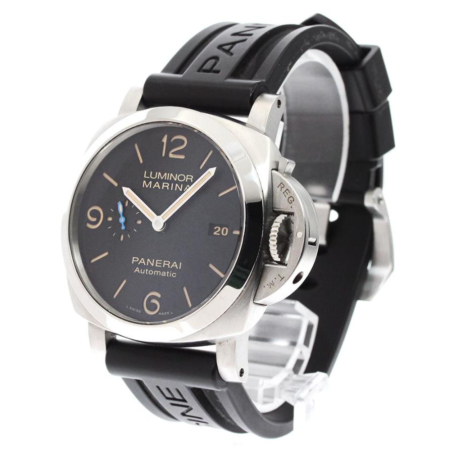 OFFICINE PANERAI パネライ PAM01312 ルミノール マリーナ 1950 3DAYS アッチャイオ デイト 自動巻き メンズ 良品 _877785 : CLOSER ...
