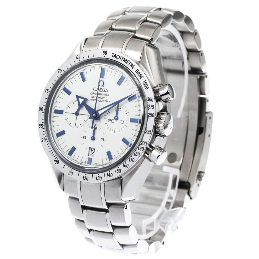OMEGA オメガ 3551.20 スピードマスター ブロードアロー クロノグラフ 自動巻き メンズ 良品 保証書付き_878030 ...