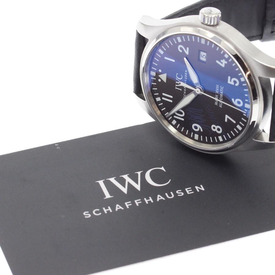 IWC SCHAFFHAUSEN IW327003 パイロット・ウォッチ・マーク XVIII 自動巻き メンズ 良品 保証書付き_878044 ...