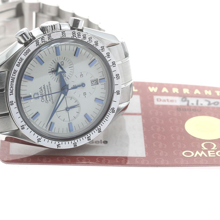 OMEGA オメガ 3551.20 スピードマスター ブロードアロー デイト クロノグラフ 自動巻き メンズ 保証書付き_878062 ...