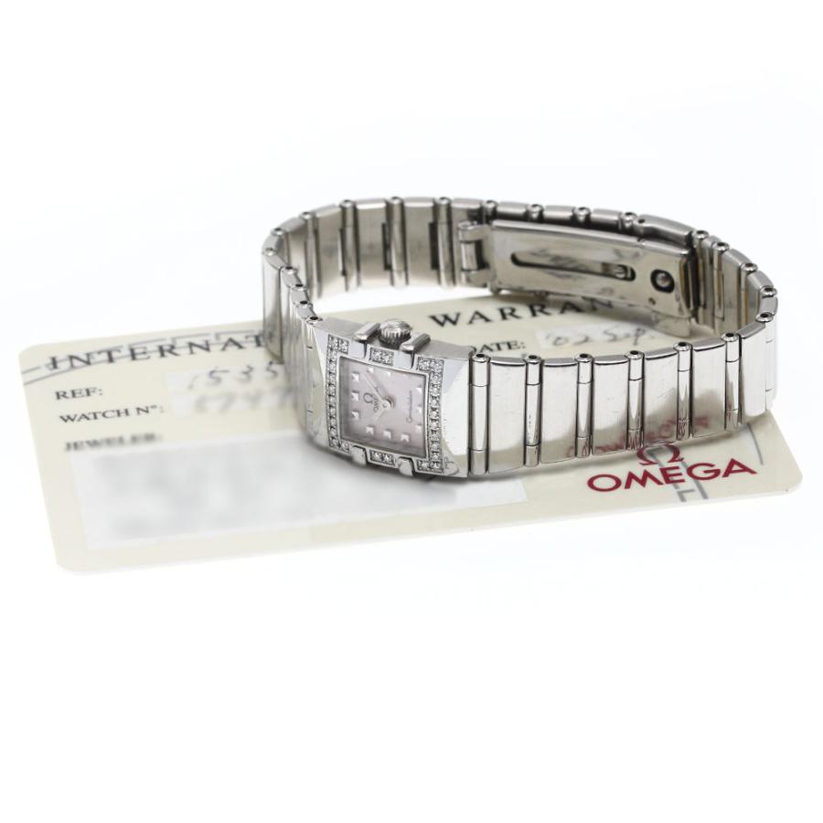 OMEGA オメガ 1535.73 コンステレーション カレ クアドラ ダイヤベゼル クォーツ レディース 保証書付き_878297 : CLOSER Yahoo!ショップ - 通販 ...