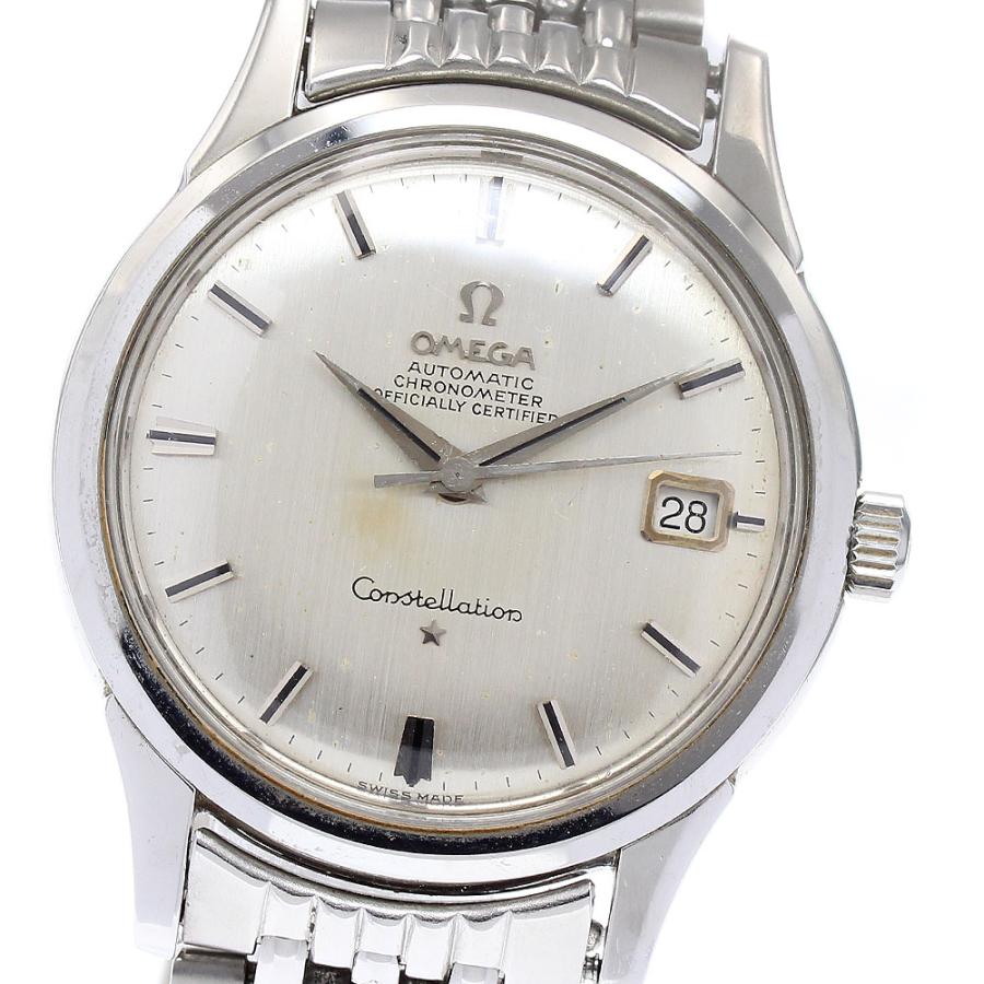 OMEGA オメガ 168.001 コンステレーション 37mm Cal.561 ライスブレス 自動巻き メンズ _878405 : CLOSER Yahoo!ショップ - 通販 ...