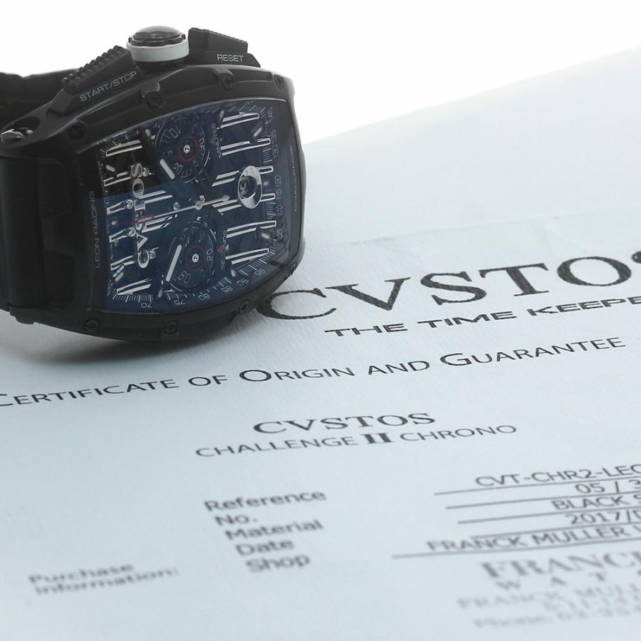 CVSTOS クストス CVT-CHR2-LEON3 チャレンジクロノ2 レオンレーシング3rdエディション 自動巻き メンズ 良品 保証書付き_878515 : CLOSER Yahoo ...