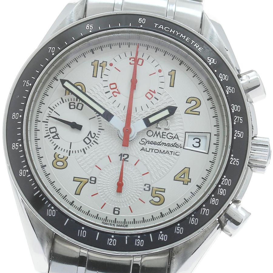 OMEGA オメガ 3513.33 スピードマスター マーク40 デイト クロノグラフ 自動巻き メンズ _878586 : CLOSER Yahoo!ショップ - 通販 - Yahoo!ショッピング