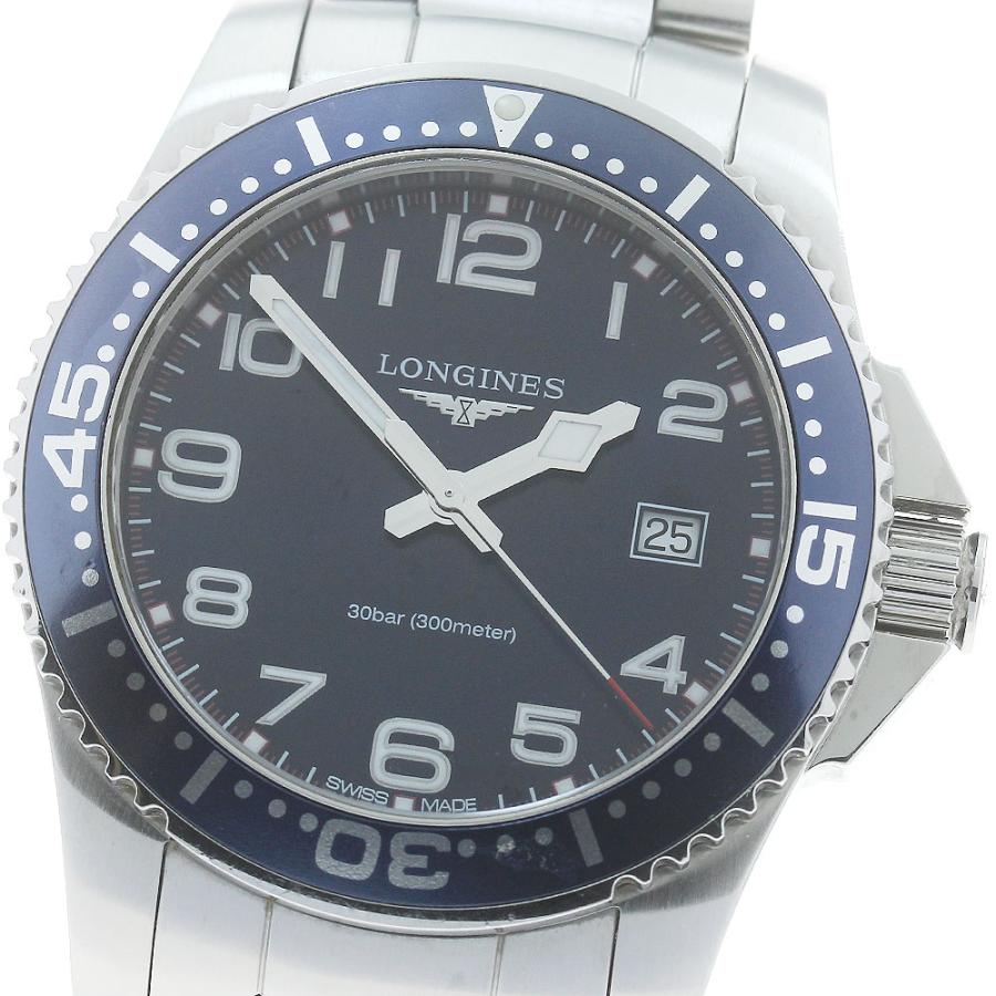 LONGINES ロンジン L3.689.4 ハイドロコンクエスト デイト クォーツ メンズ _878772 : CLOSER Yahoo!ショップ - 通販 - Yahoo!ショッピング