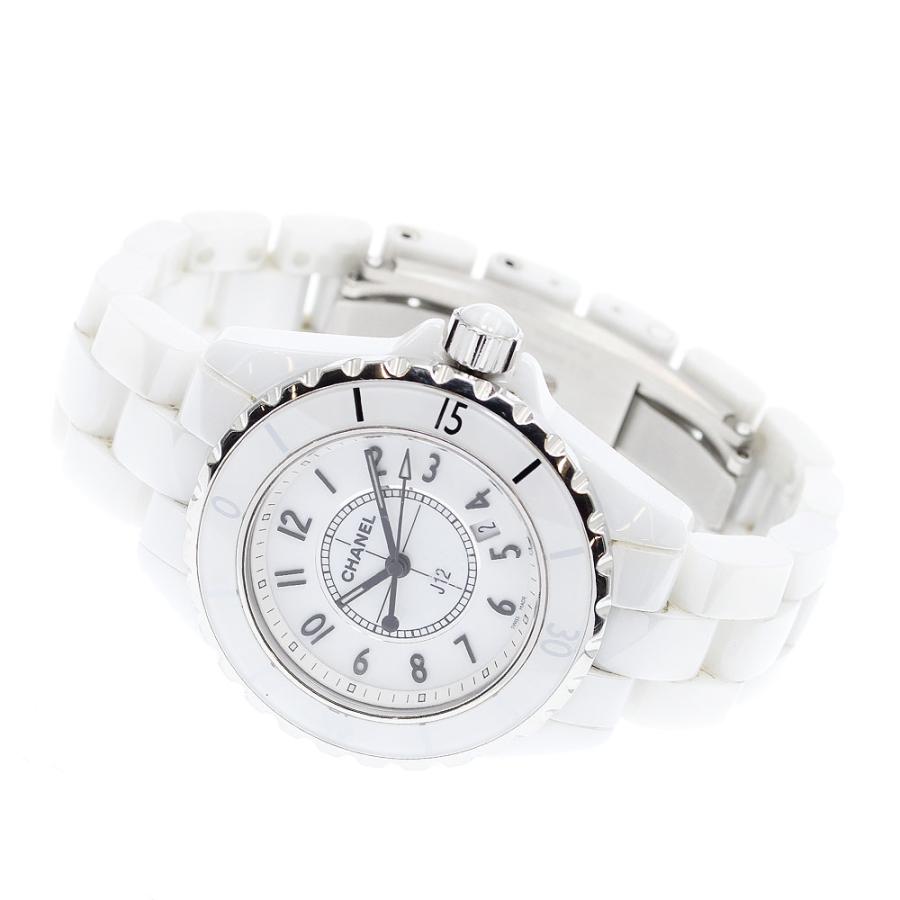 CHANEL シャネル H0968 J12 33mm 白セラミック デイト クォーツ レディース _879091 : CLOSER Yahoo!ショップ - 通販 - Yahoo!ショッピング