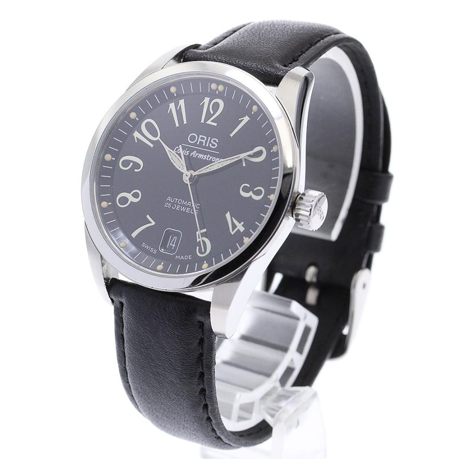 ORIS オリス 7505 ルイ アームストロング デイト 自動巻き メンズ _879178 : CLOSER Yahoo!ショップ - 通販 - Yahoo!ショッピング