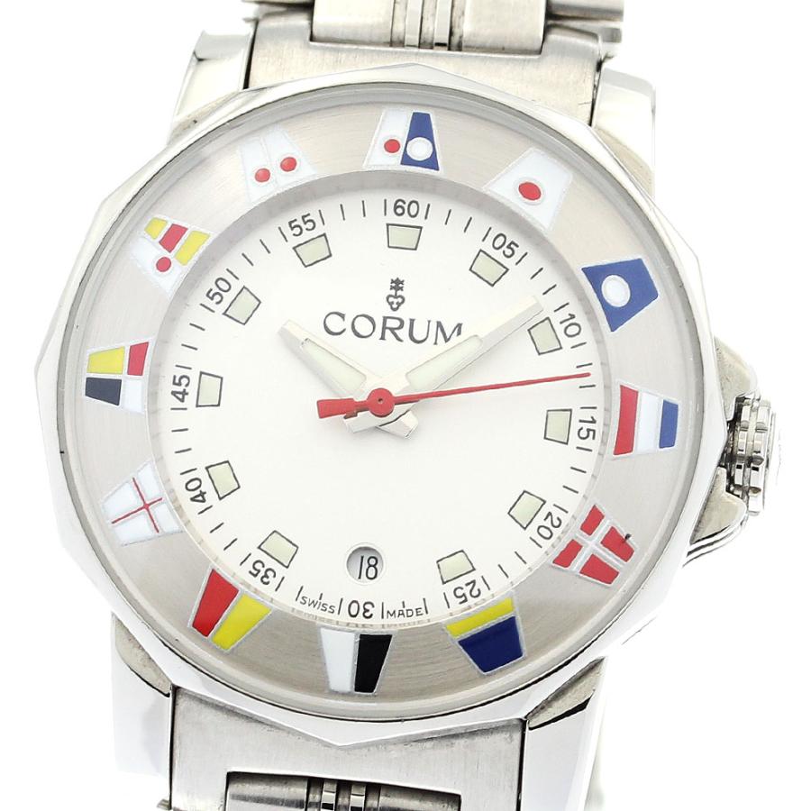 CORUM コルム 039.430.20 アドミラルズカップ デイト クォーツ レディース 良品 _879221 : CLOSER Yahoo!ショップ - 通販 - Yahoo!ショッピング