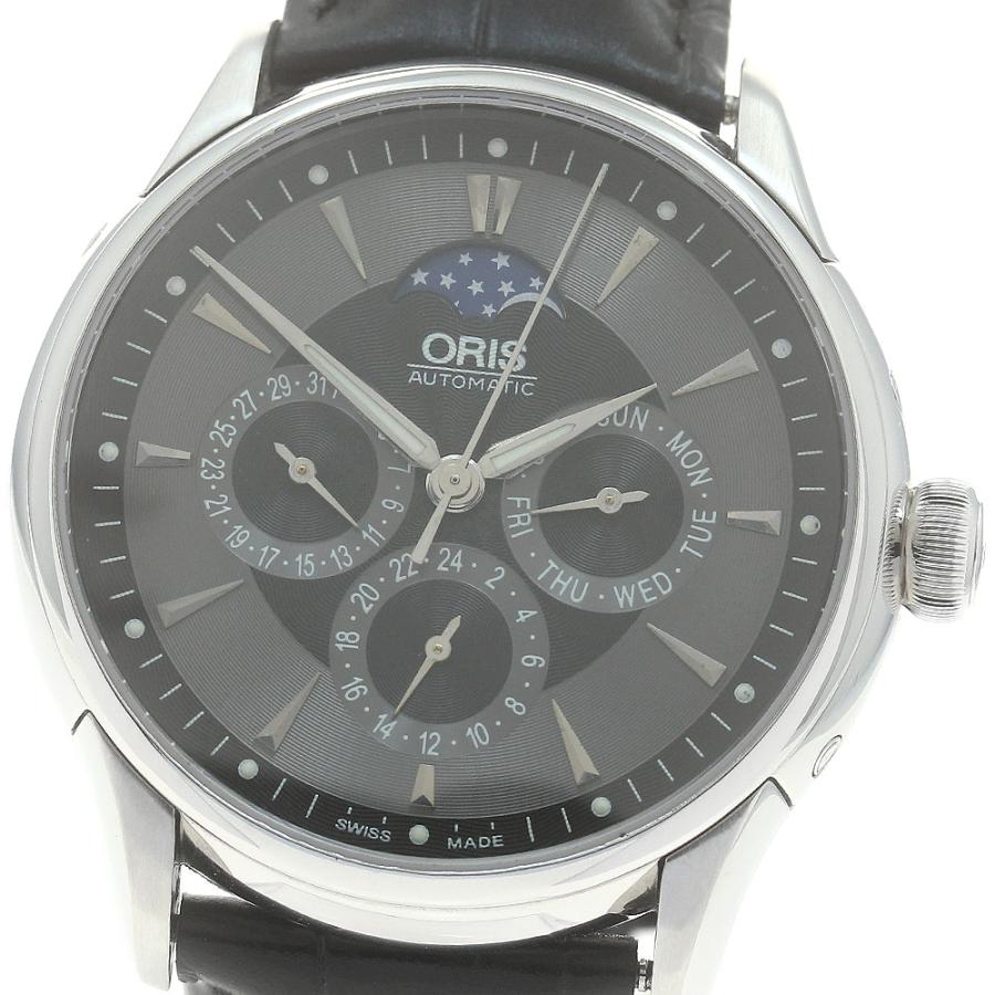 ORIS（オリス） ORIS 7592 アートリエ コンプリケーション ムーンフェイズ デイデイト 自動巻き メンズ 良品 _879261【ev10】 : CLOSER Yahoo!ショップ ...
