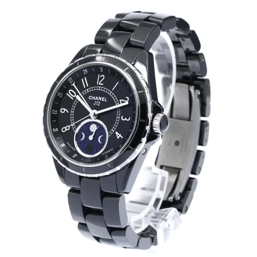 CHANEL シャネル H3406 J12 ファーズドゥリュヌ ムーンフェイズ 自動巻き メンズ 保証書付き_879809 : CLOSER ...