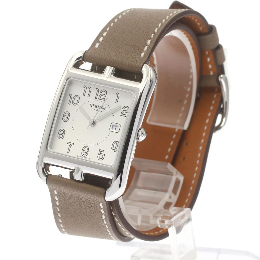 HERMES エルメス CC2.710 ケープコッド ドゥブルトゥール クォーツ メンズ 極美品 箱・保証書付き_879918 : CLOSER Yahoo!ショップ - 通販 - Yahoo ...
