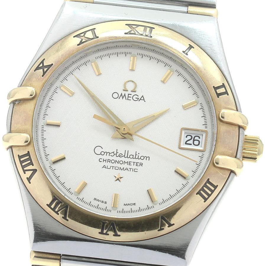 OMEGA オメガ 1302.30 コンステレーション デイト ハーフバー 自動巻き メンズ _880076 : CLOSER Yahoo!ショップ - 通販 - Yahoo!ショッピング